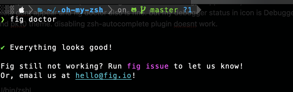Debugger (???) status · Issue #1642 · withfig/fig · GitHub