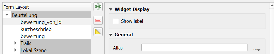 Show Label Is Disabled In Widget Designer But Label Keeps Displaying In Attribute Form If You