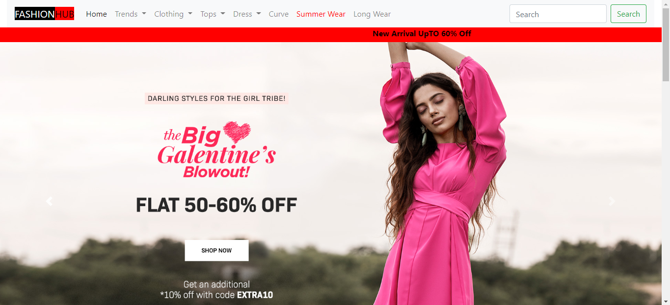 GitHub - Priya-bharambe/FashionHub-Project: FashionHub UI- HTML,CSS,Bootstrap