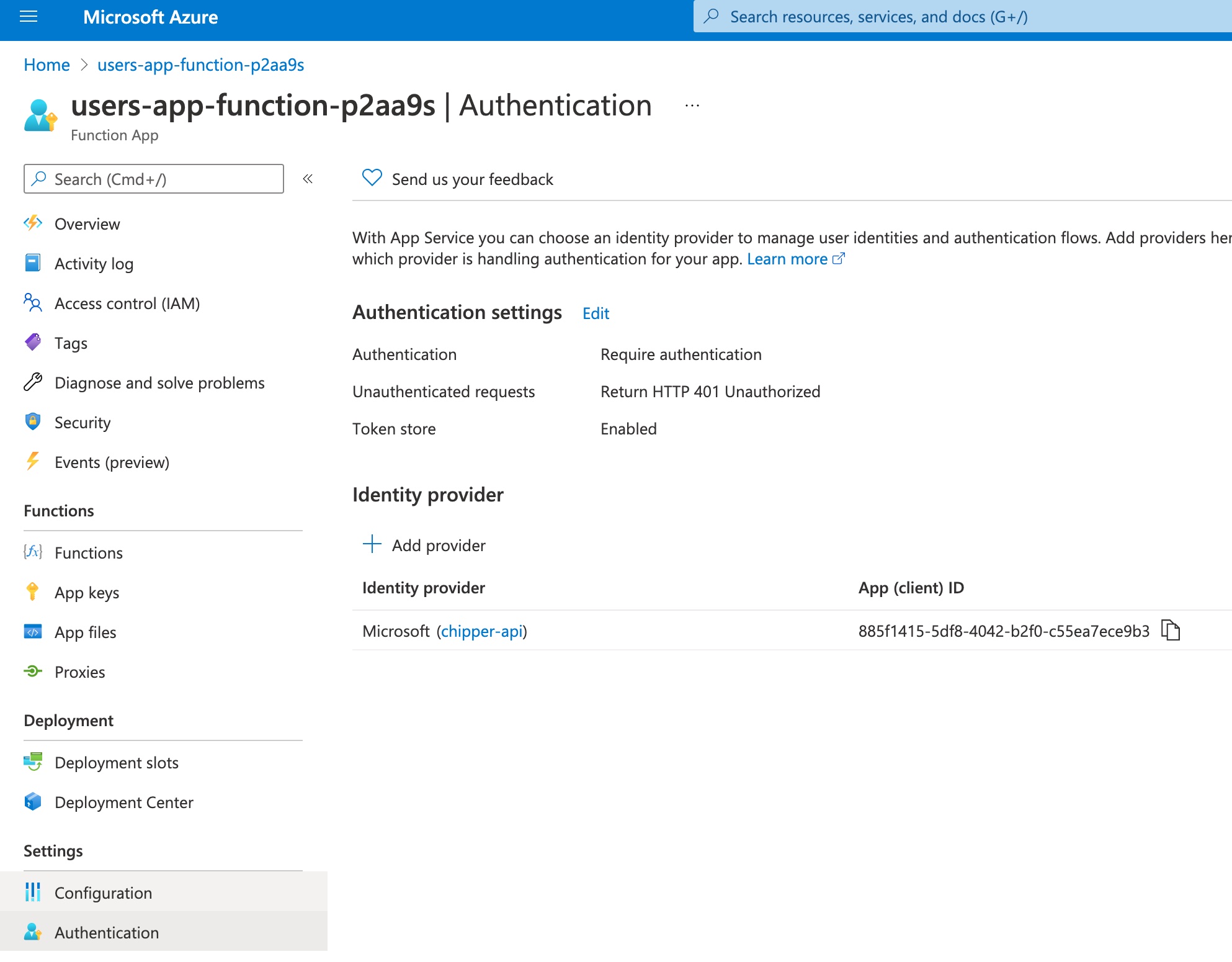 WebAppAuthSettingsV2 does not configure web authentication correctly · Issue #773 · pulumi ...