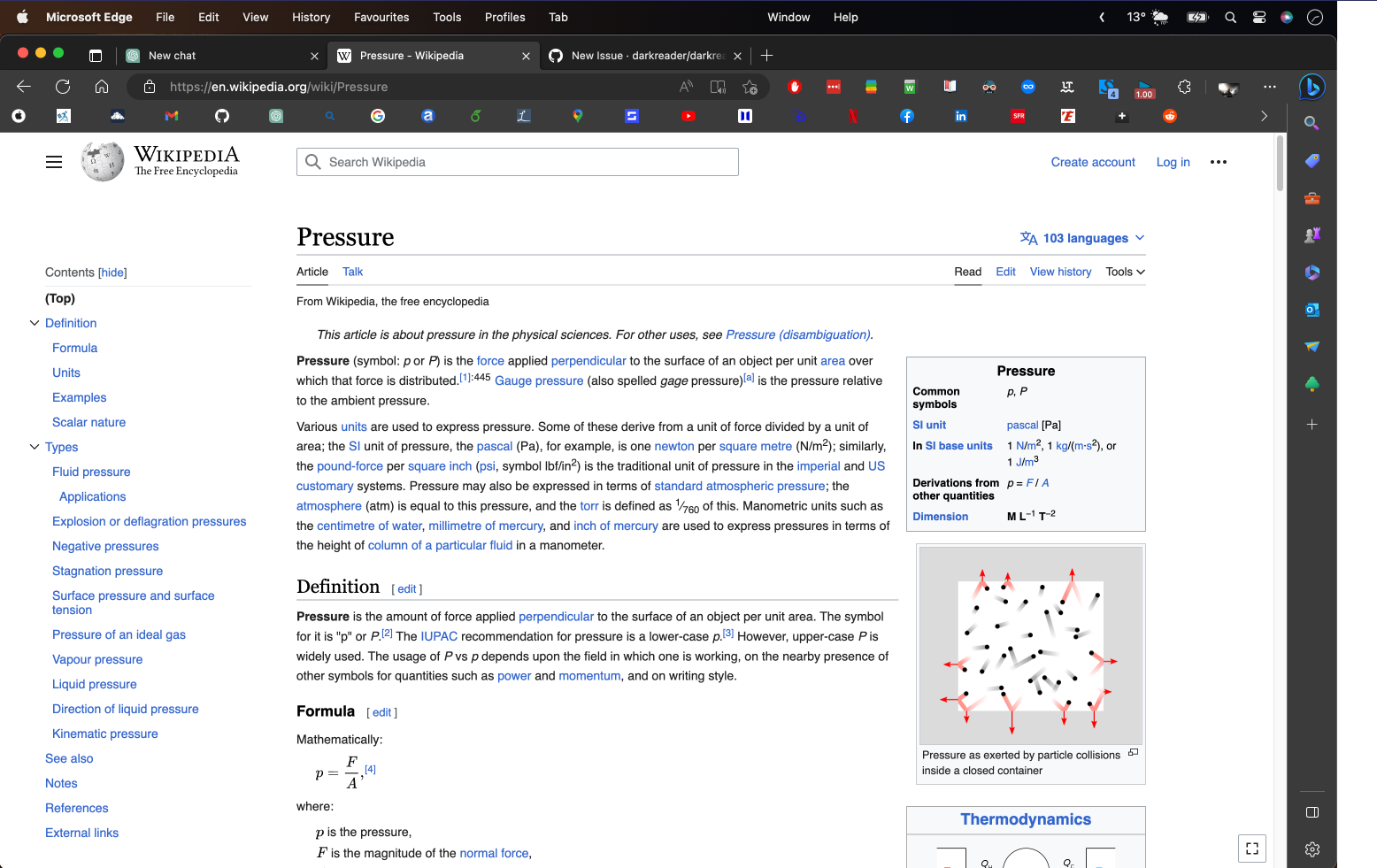 [Broken Website] Dark theme not applied to wikipedia pages on Edge · Issue #11111 · darkreader ...