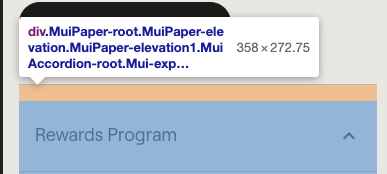 [Accordion] styling with expanded in theme doesn't seem to work · Issue #33192 · mui/material-ui ...