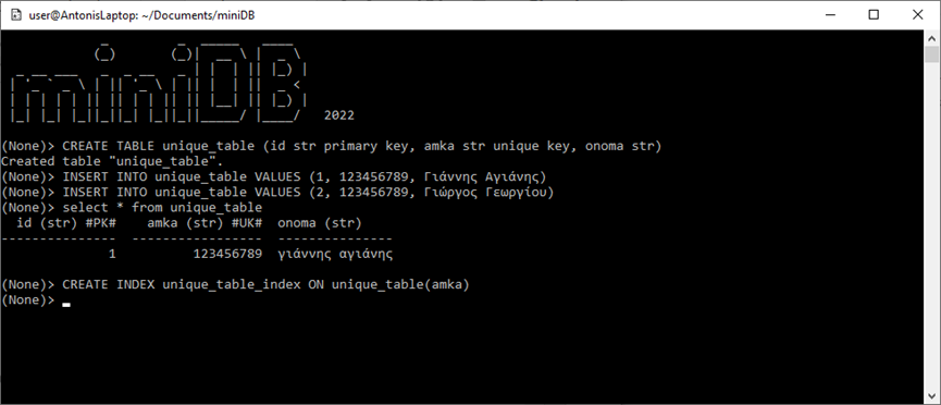 Εργασία για το μάθημα ΣΥΣΤΗΜΑΤΑ ΔΙΑΧΕΙΡΙΣΗΣ ΒΑΣΕΩΝ ΔΕΔΟΜΕΝΩΝ by p20064 ...