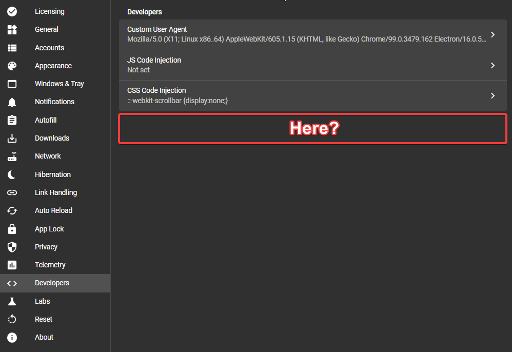 Enable the ""emulation"" (or force mobile rendering to a deep level) of ...