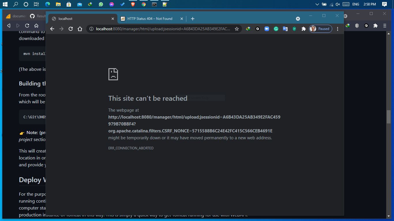 This site can’t be reached · Issue #1926 · OHDSI/WebAPI · GitHub