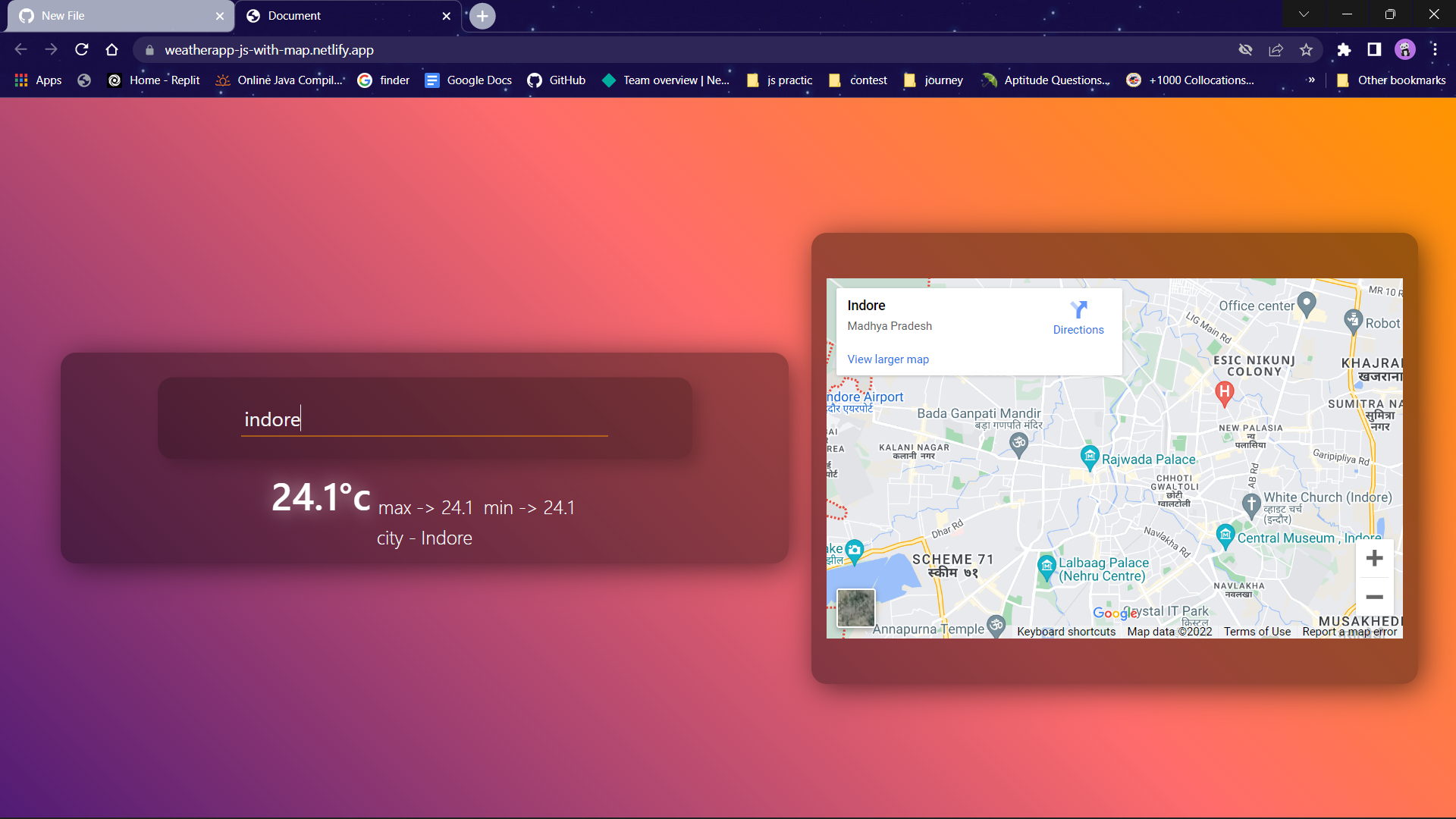 GitHub - webpawan/weather-level-1-just-java-script-: simple weather app