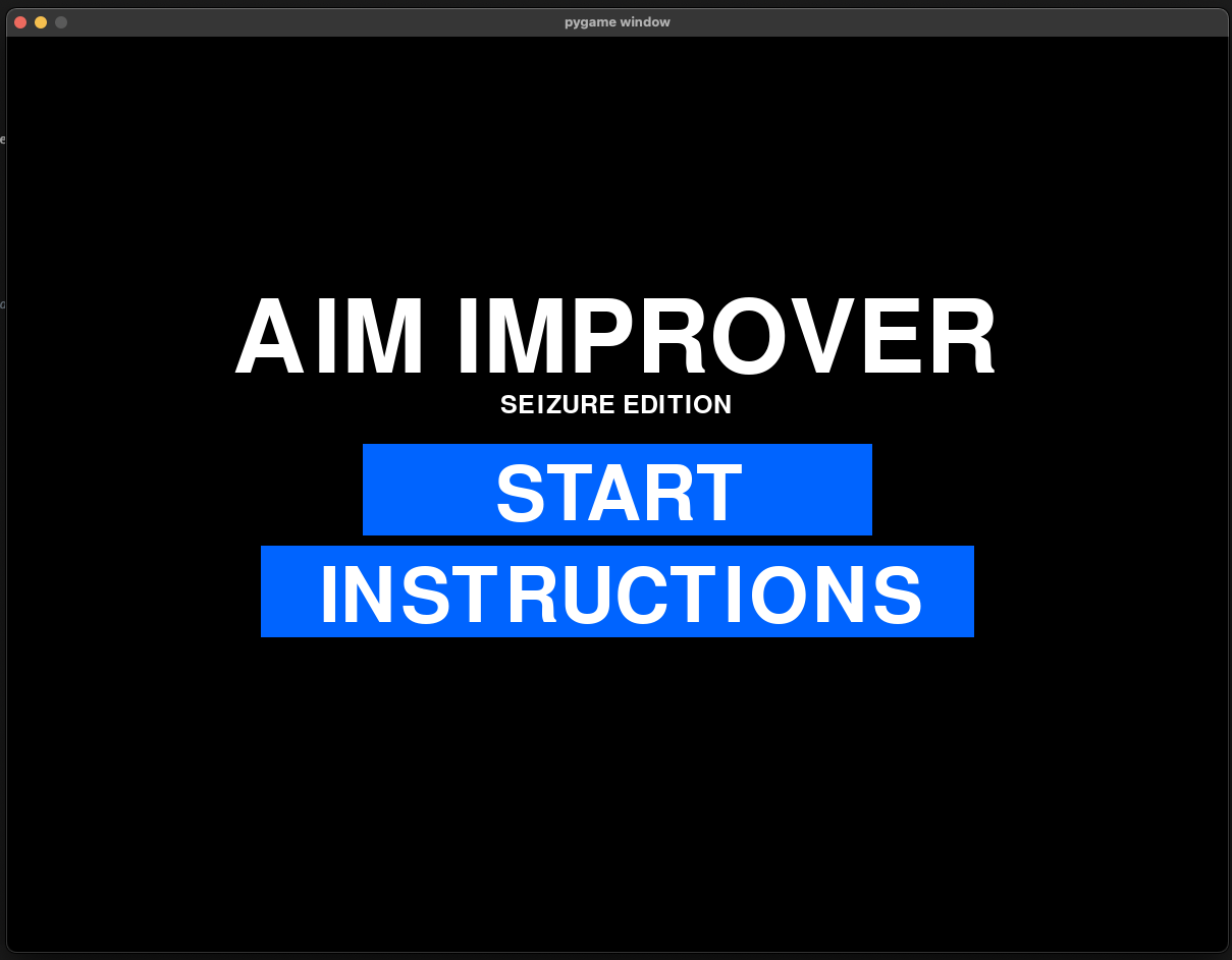 GitHub - SoloUnity/aim-trainer: Aim trainer in Python
