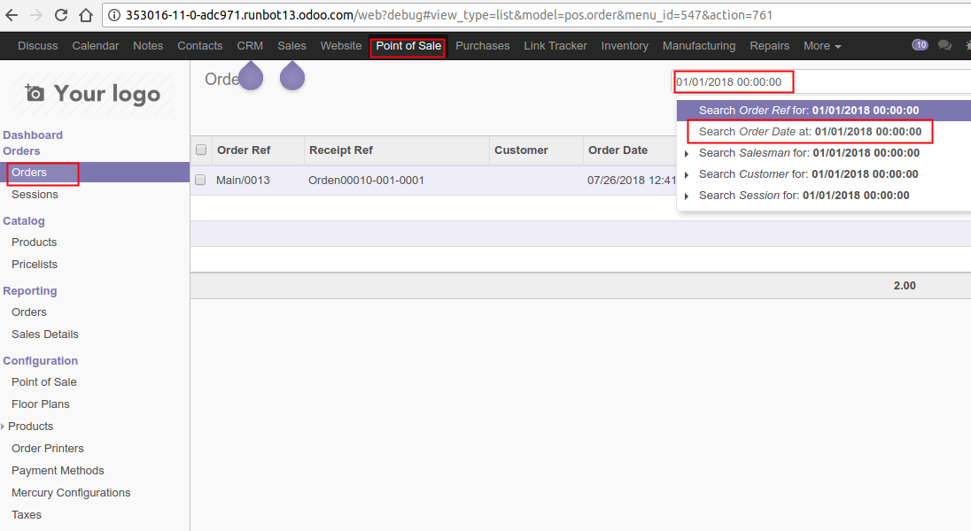 Cant Search By Fields Date And Datetime On Search View · Issue 21067 · Odooodoo · Github
