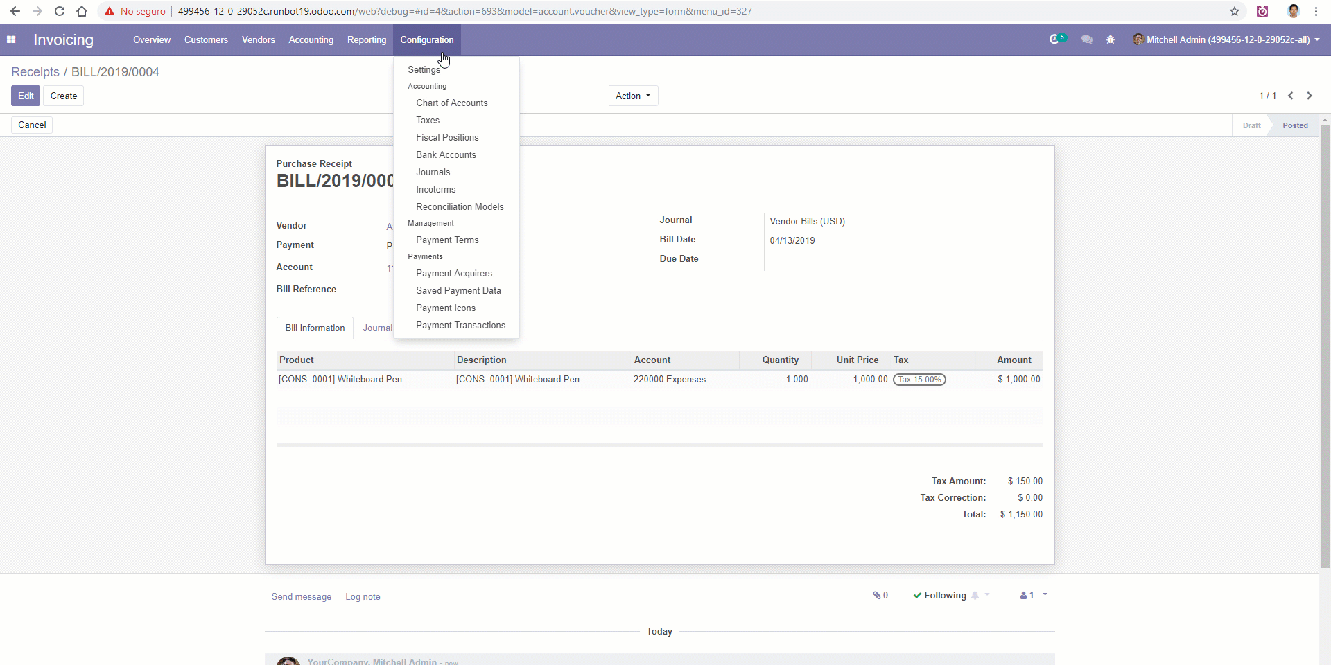 [12] account_voucher Cannot create unbalanced journal entry. · Issue #32667 · odoo/odoo · GitHub
