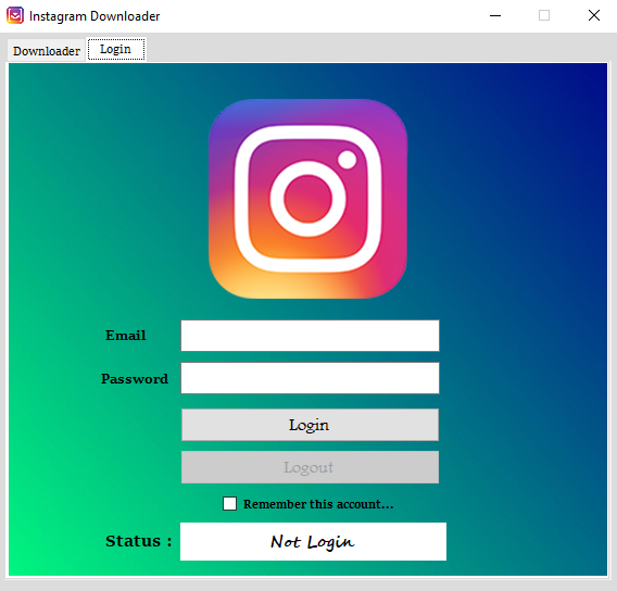GitHub - RonimaxTeam/InstagramDownloader: A C# application to download ...