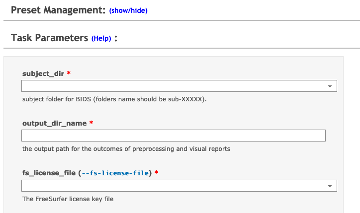 UX-fMRIPrep: Input files · Issue #165 · aces/cbrain-plugins-neuro · GitHub