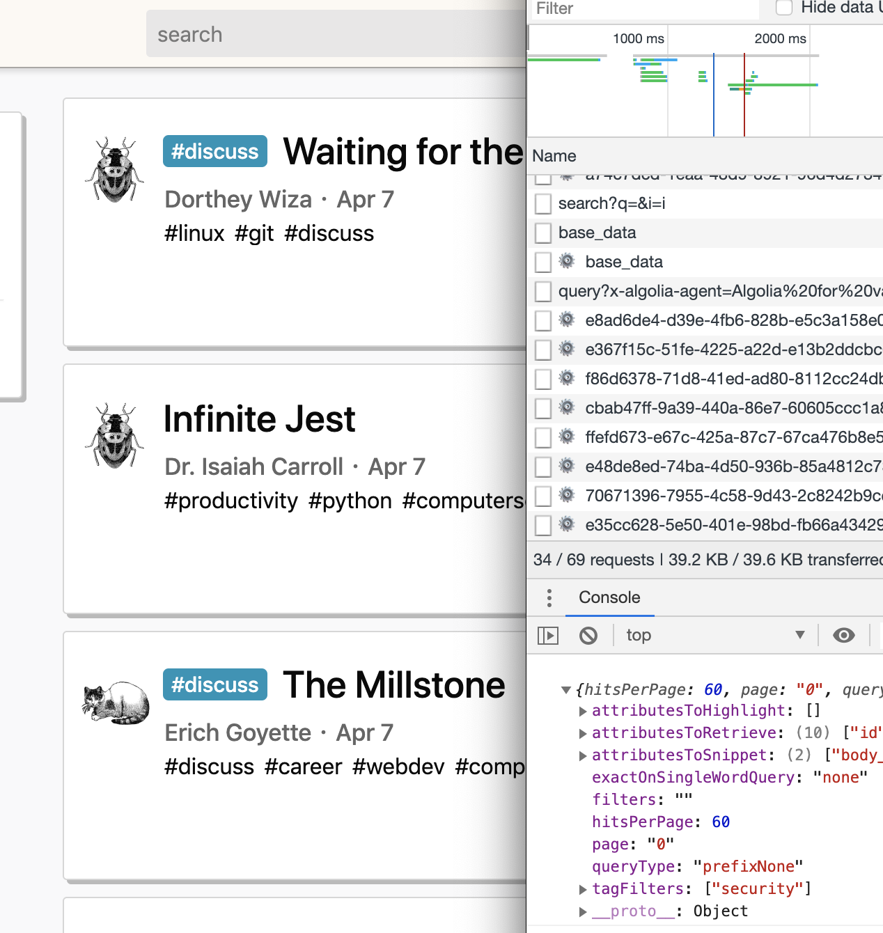 Combining tags together in a search query. · Issue #2238 · forem/forem · GitHub