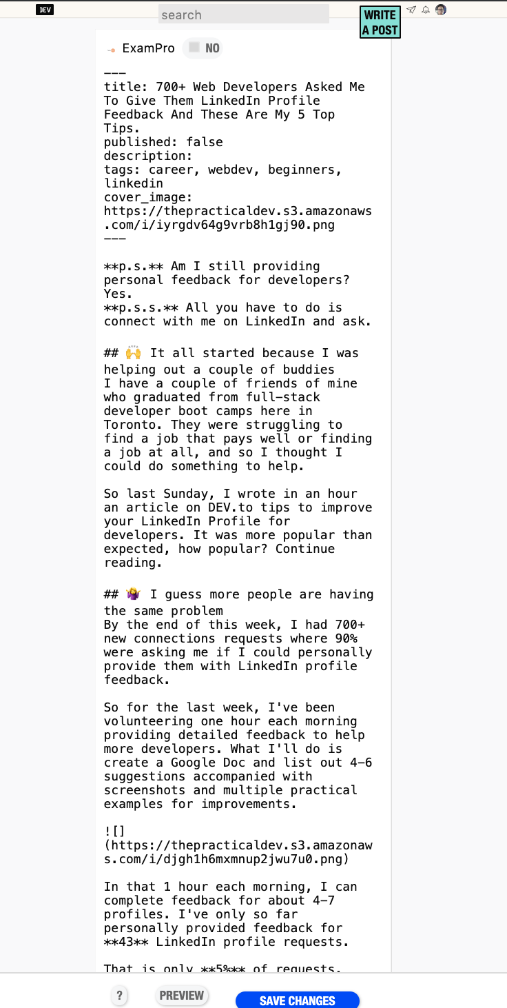 Use fixed positioning for image button in article · Issue #2994 · forem/forem · GitHub
