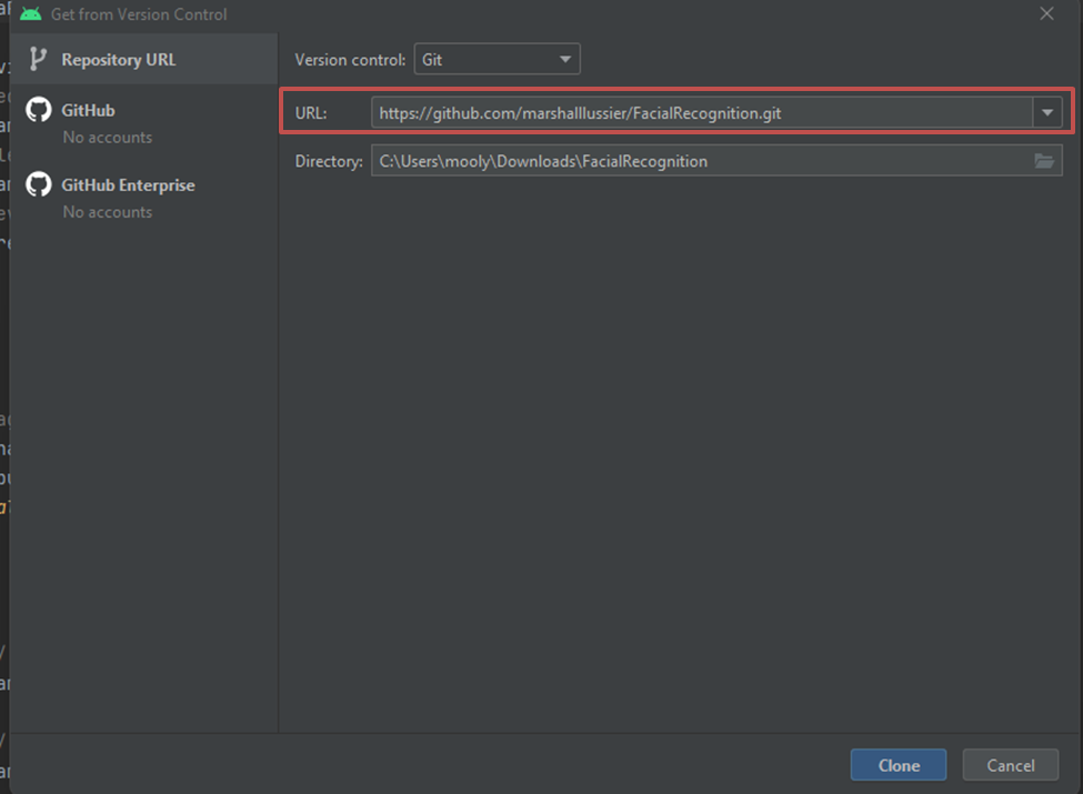 GitHub - marshalllussier/FacialRecognition