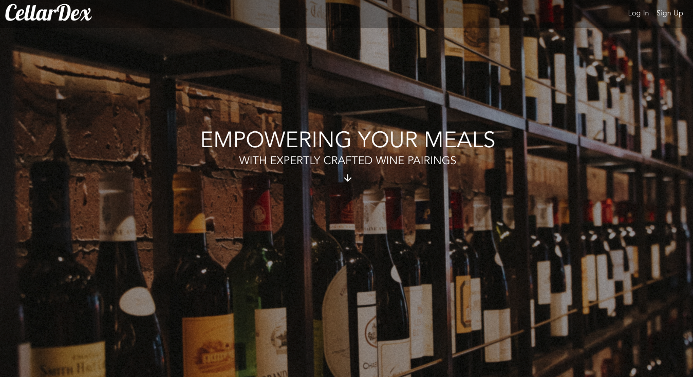 GitHub - Alexlloydwhite/cellardex: Responsive web application that ...