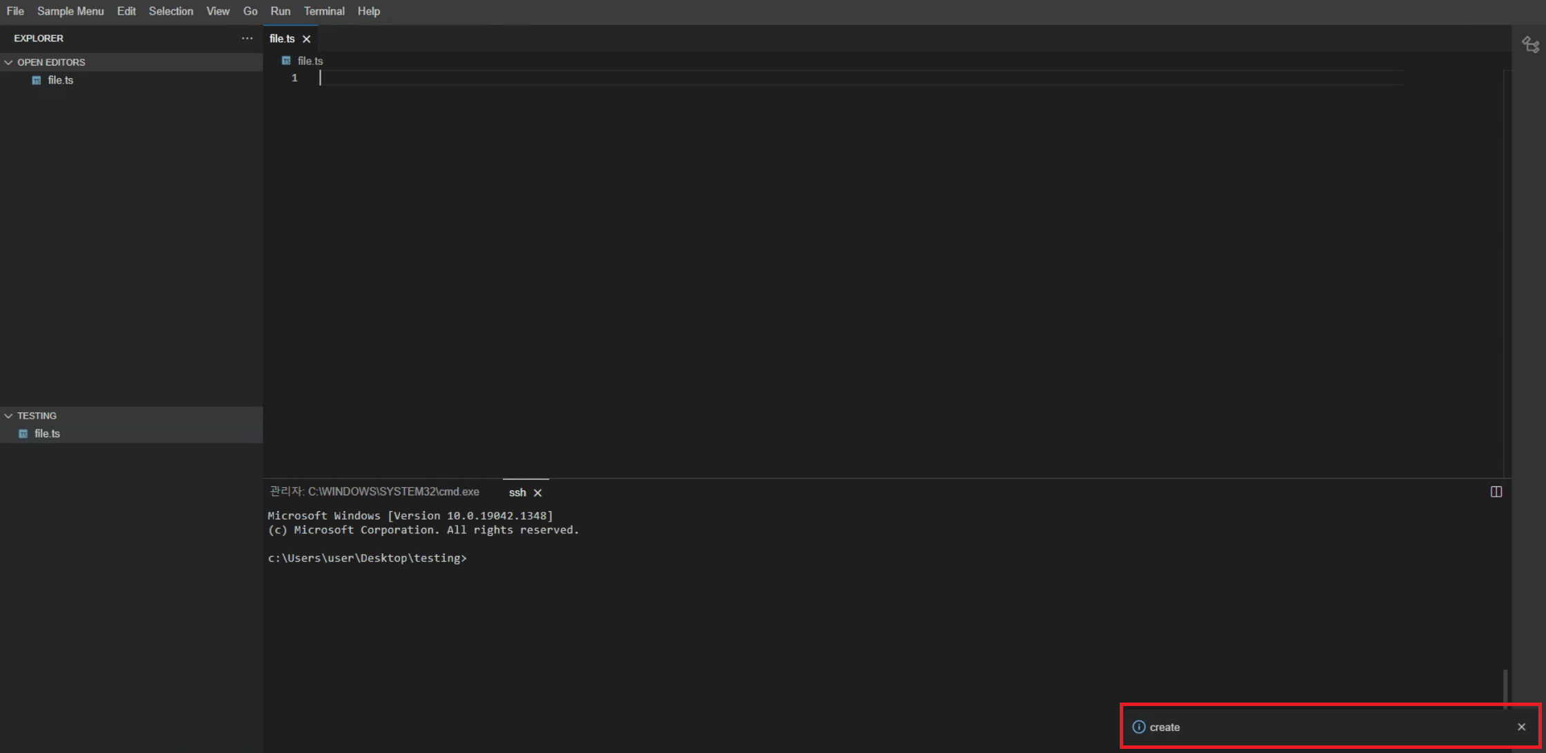 vscode.workspace.onDidCreateFiles not triggered when create folder ...