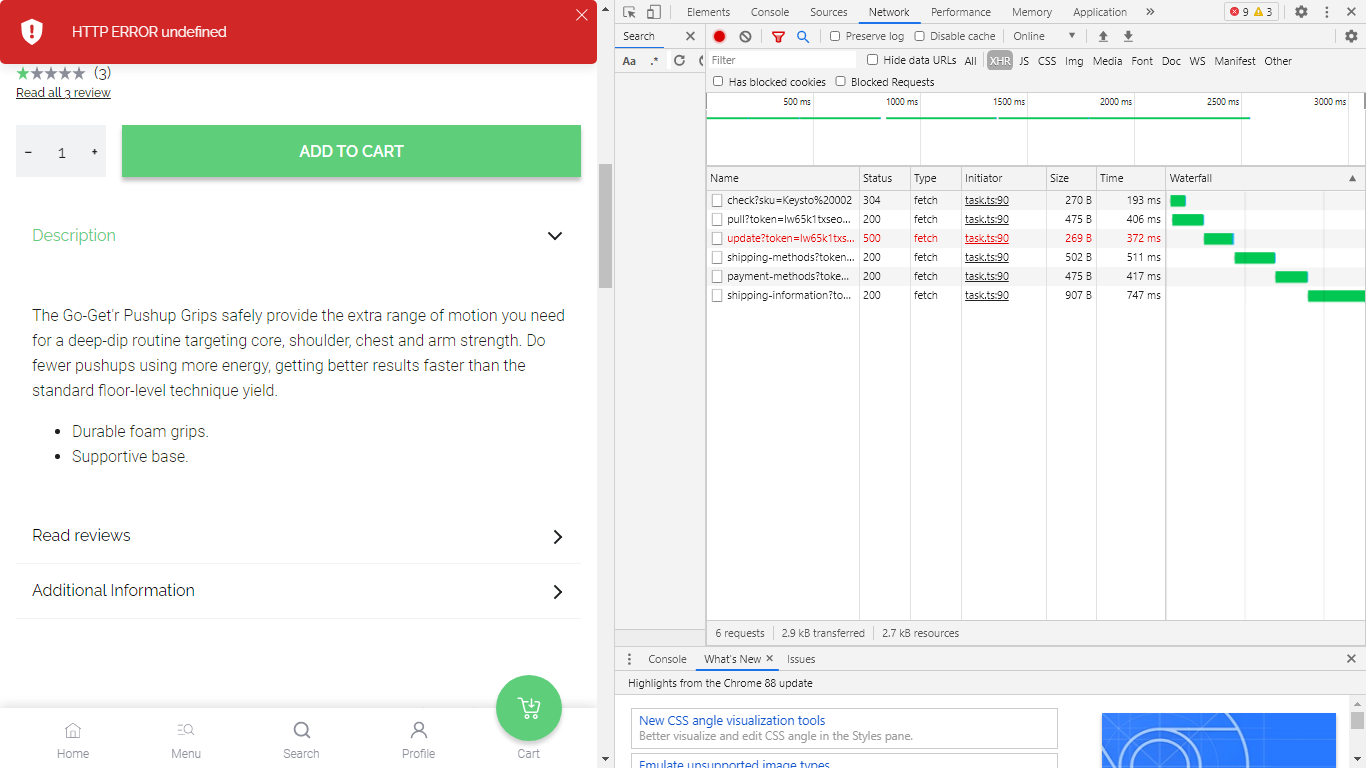 api/cart/update - API Call Failed · Issue #5506 · vuestorefront/vue-storefront · GitHub