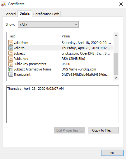SSL certificate issue · Issue #258 · unpkg/unpkg · GitHub