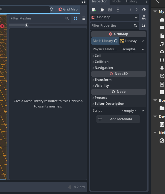 Gridmap not immeditely updating meshes list from mesh library · Issue #81826 · godotengine/godot ...