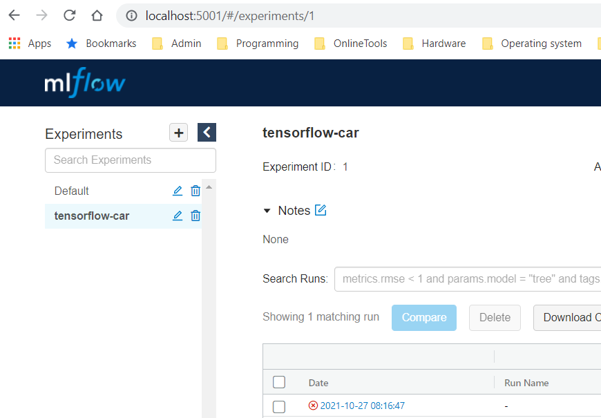[BUG] NoCredentialsError: Unable to locate credentials On MLFLOW with remote tracking server ...