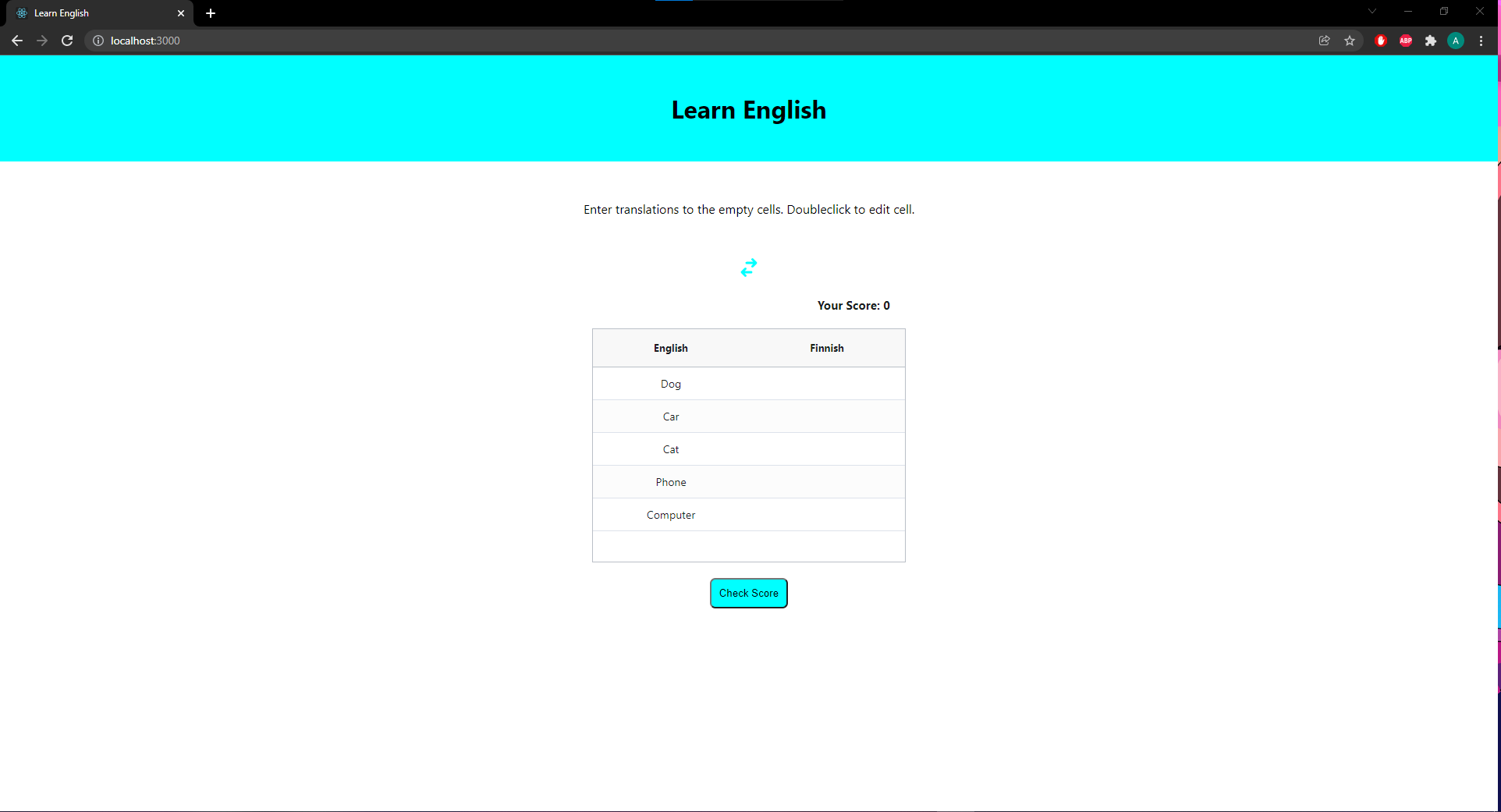 Github Arttumikkola Learn English