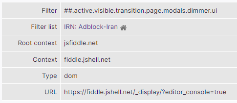 [Modal] uBlock Origin optional filter breaks modals · Issue #2098 · fomantic/Fomantic-UI · GitHub
