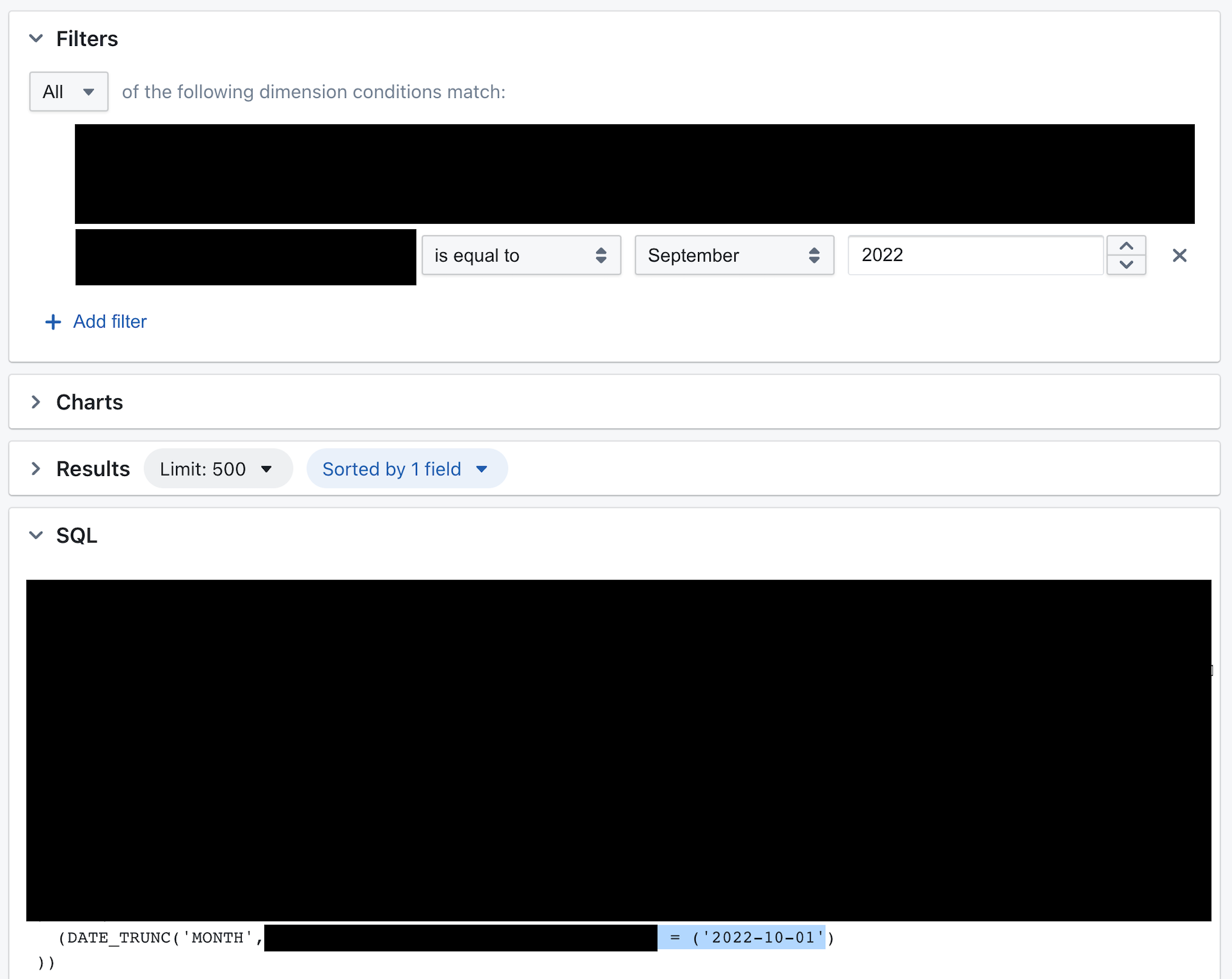 Can't select September as a month filter · Issue #3481 · lightdash/lightdash · GitHub