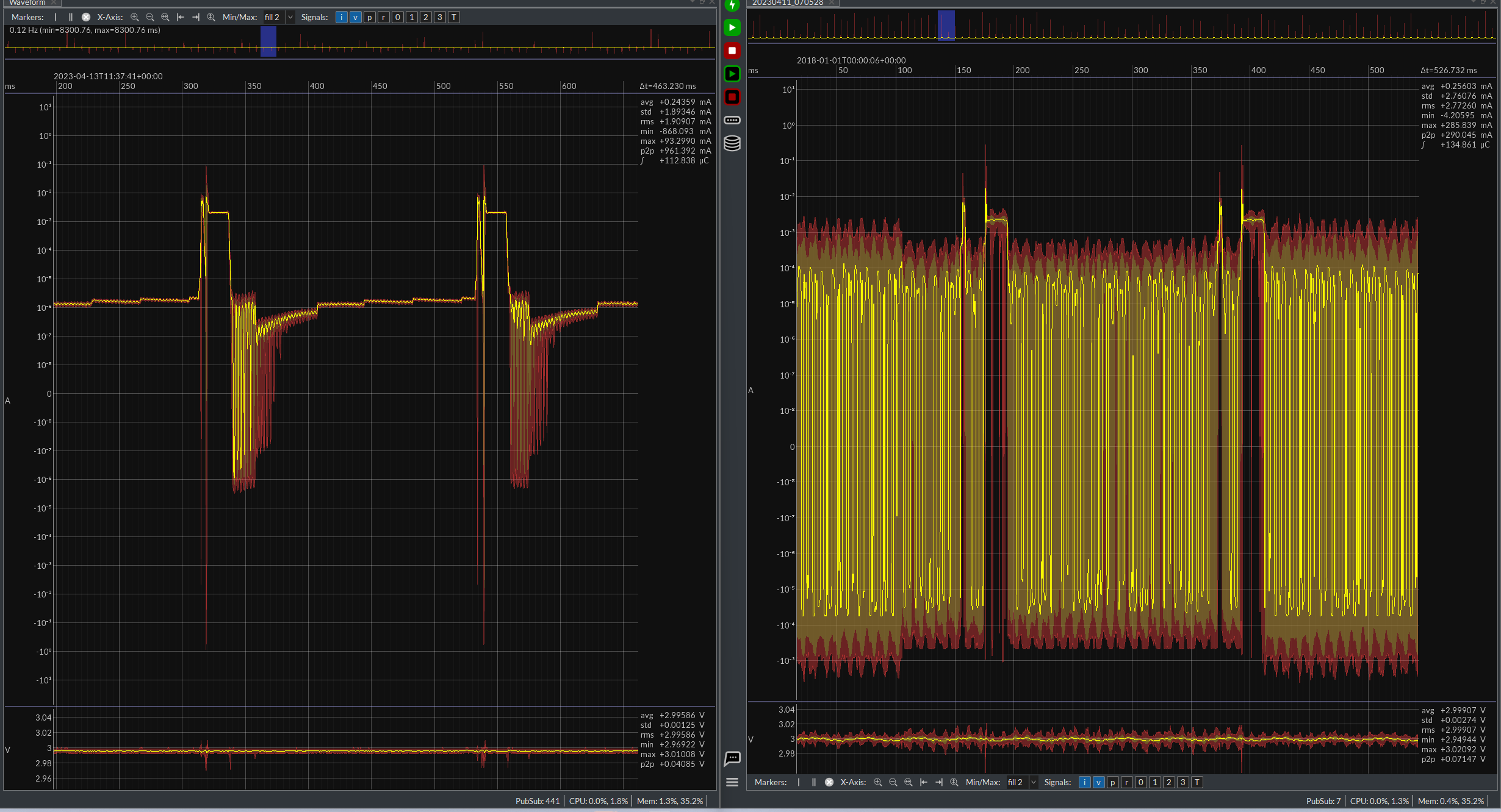 UI Hangs · Issue #182 · jetperch/pyjoulescope_ui · GitHub