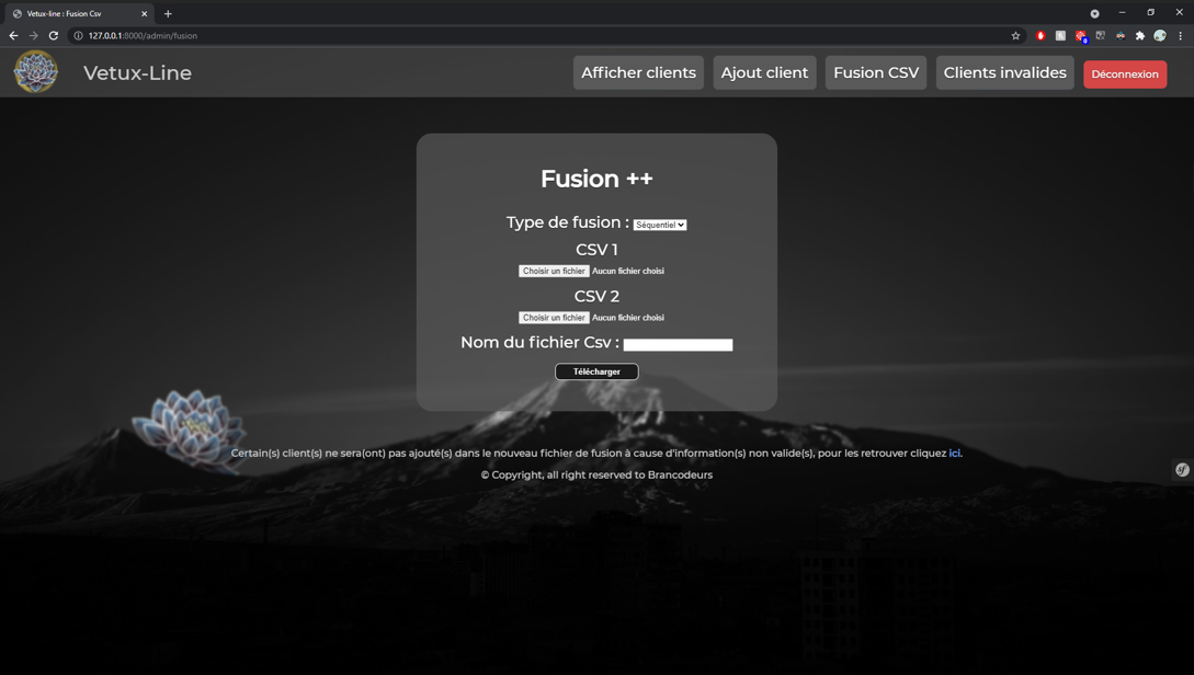 GitHub - zayden-dev/Vetux-Line: Project using the framework symfony during studies