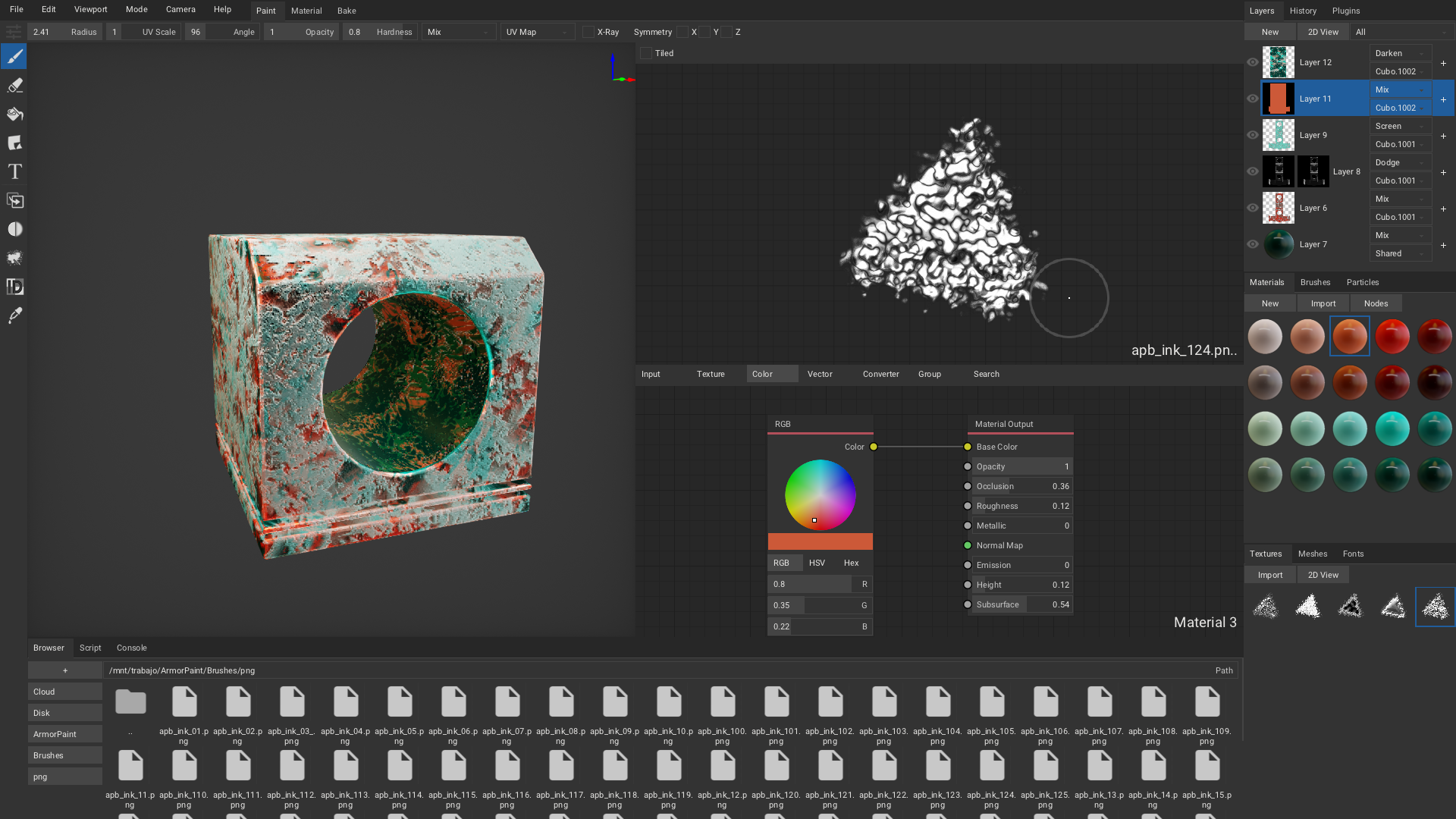 Imported model with boolean topology have problems - Linux · Issue #785 · armory3d/armortools ...