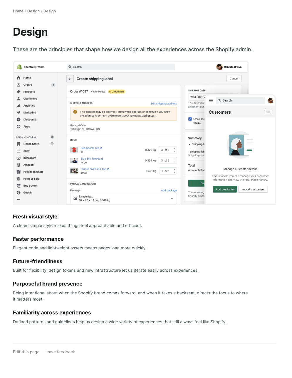 Remove design/design page · Issue #8816 · Shopify/polaris · GitHub