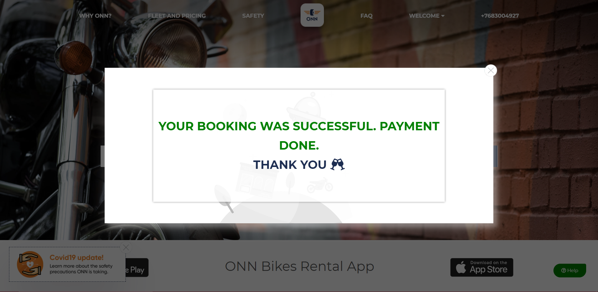 GitHub - Rahul3105/Onn_bikes_clone: ONN Bikes is the most affordable bike rental company in ...