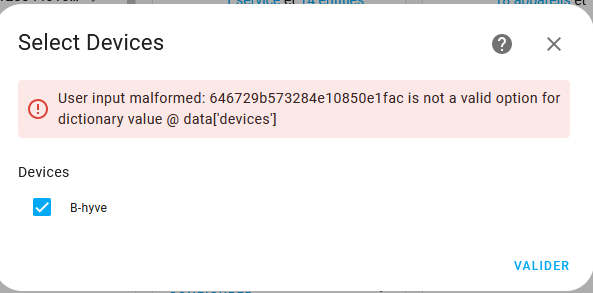 Entity states do not get updated (except when I enter the bhyve app ...