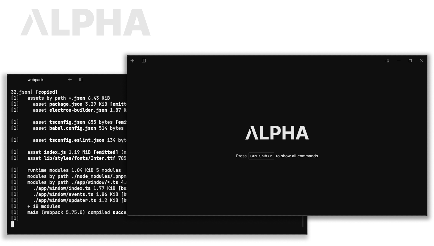 GitHub - arthurdevv/alpha: A rapid and elegant open-source terminal ...
