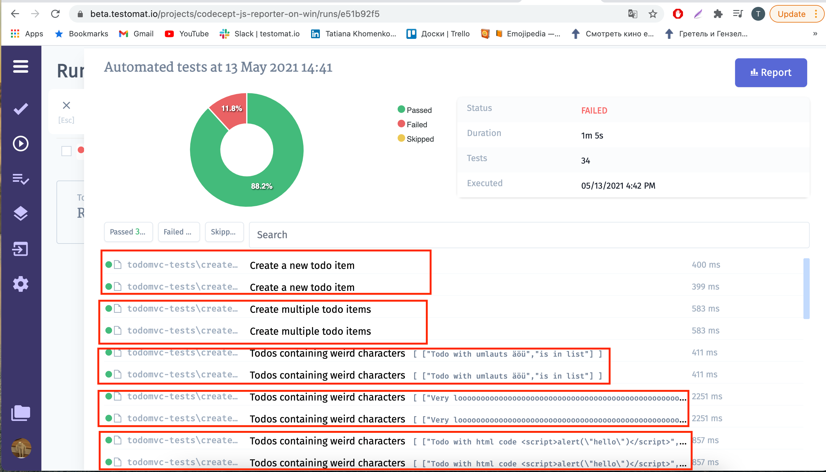 Codeceptjs Reporter Doubles Tests In Run Report When Using Windows Command Console · Issue 82