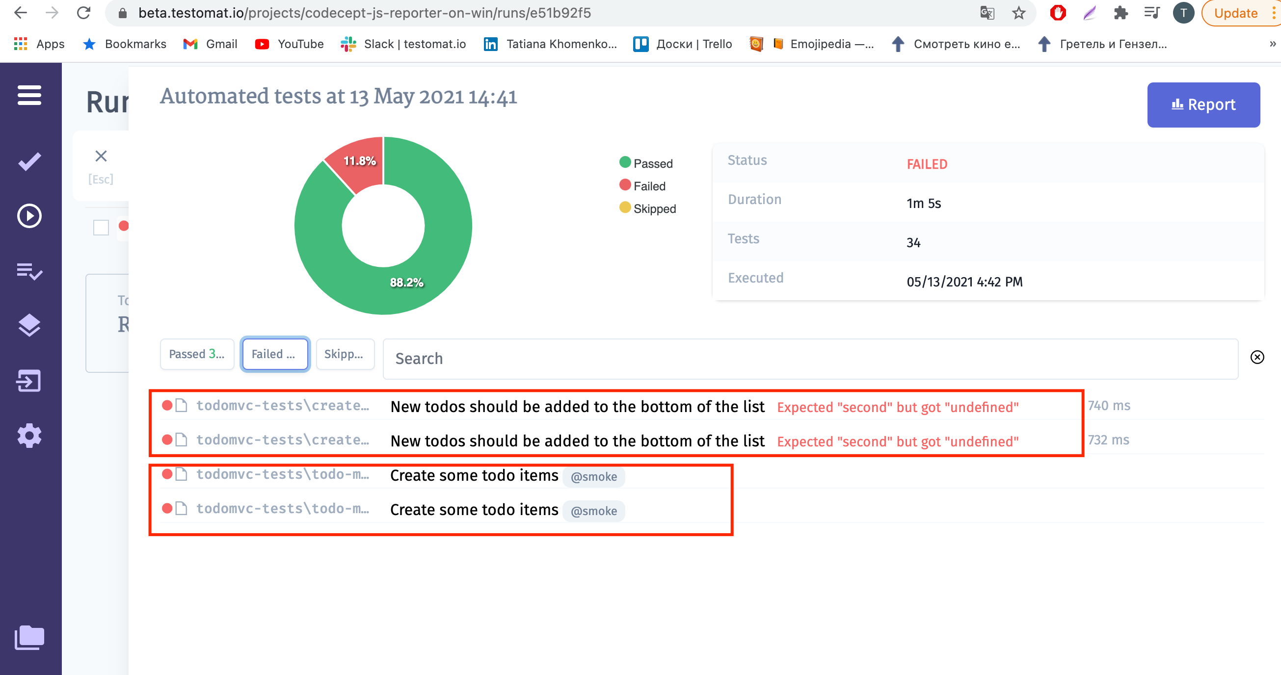 Codeceptjs Reporter Doubles Tests In Run Report When Using Windows Command Console · Issue 82