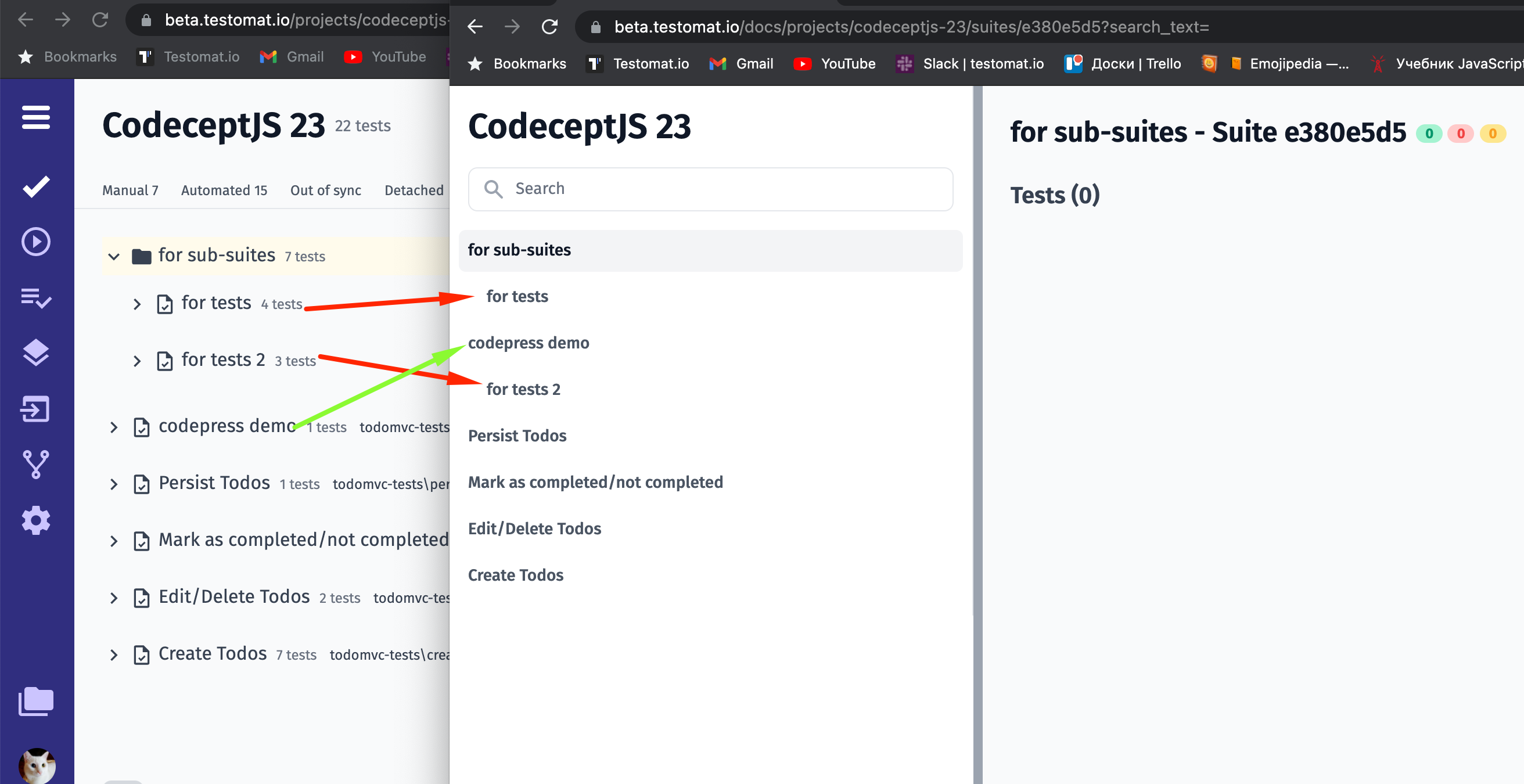 Suites and sub-suites are mixed in living documentation · Issue #391 ...