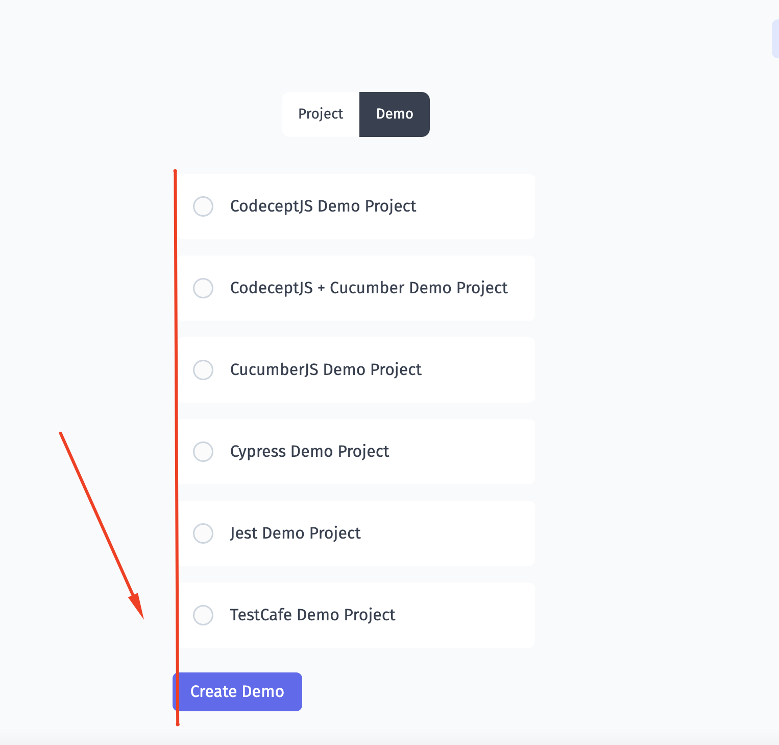 Create Demo page has broken styles · Issue #480 · testomatio/app · GitHub