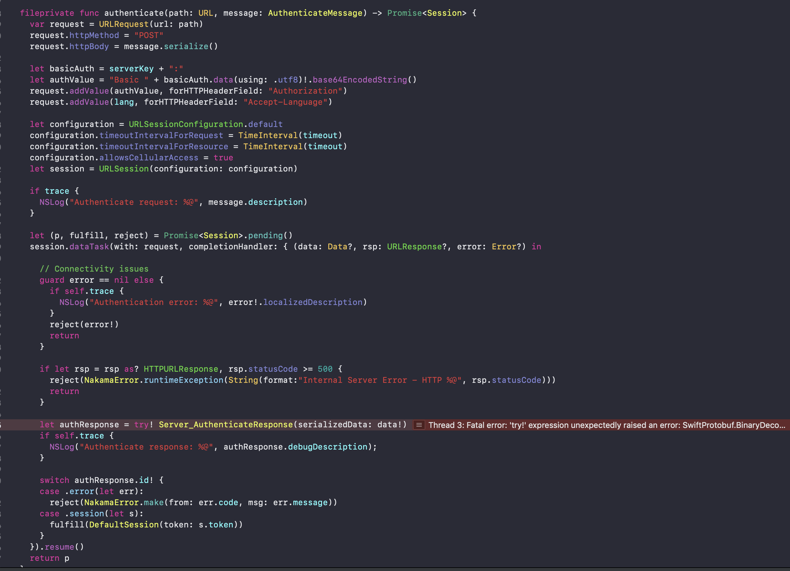 Pod build failure. · Issue #8 · heroiclabs/nakama-swift · GitHub