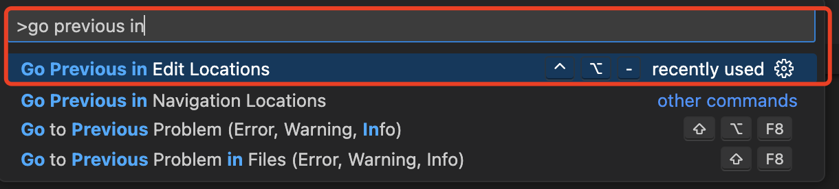 Allow to go to the last edit position multiple times · Issue #169710 ...