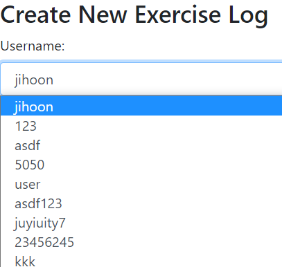 GitHub - hoonveloper/exercise-tracker: Exercise-tracker (exercise report) by MongoDB,Express,React