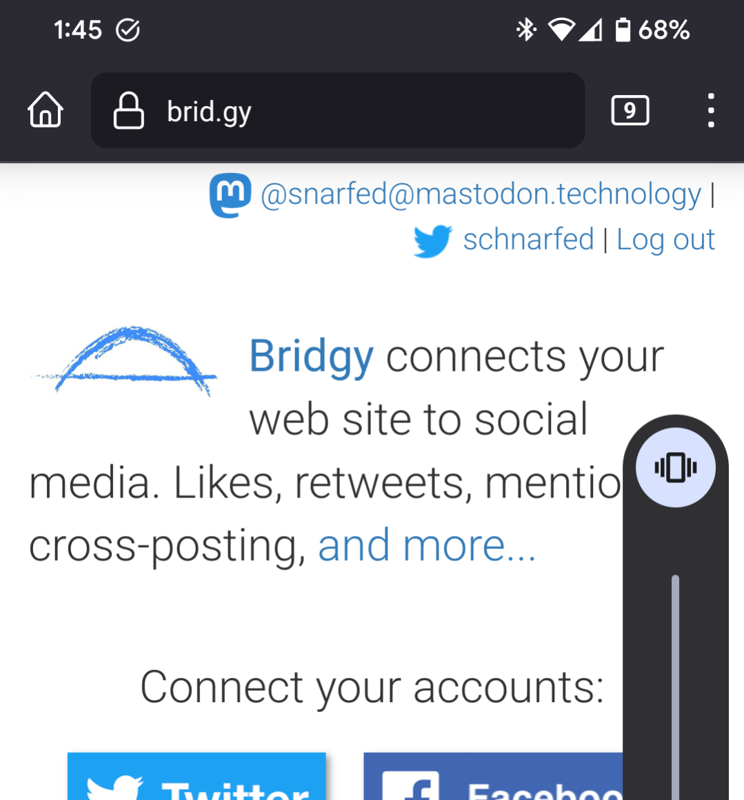 Is it possible to be logged in with multiple social networks? · Issue #1194 · snarfed/bridgy ...