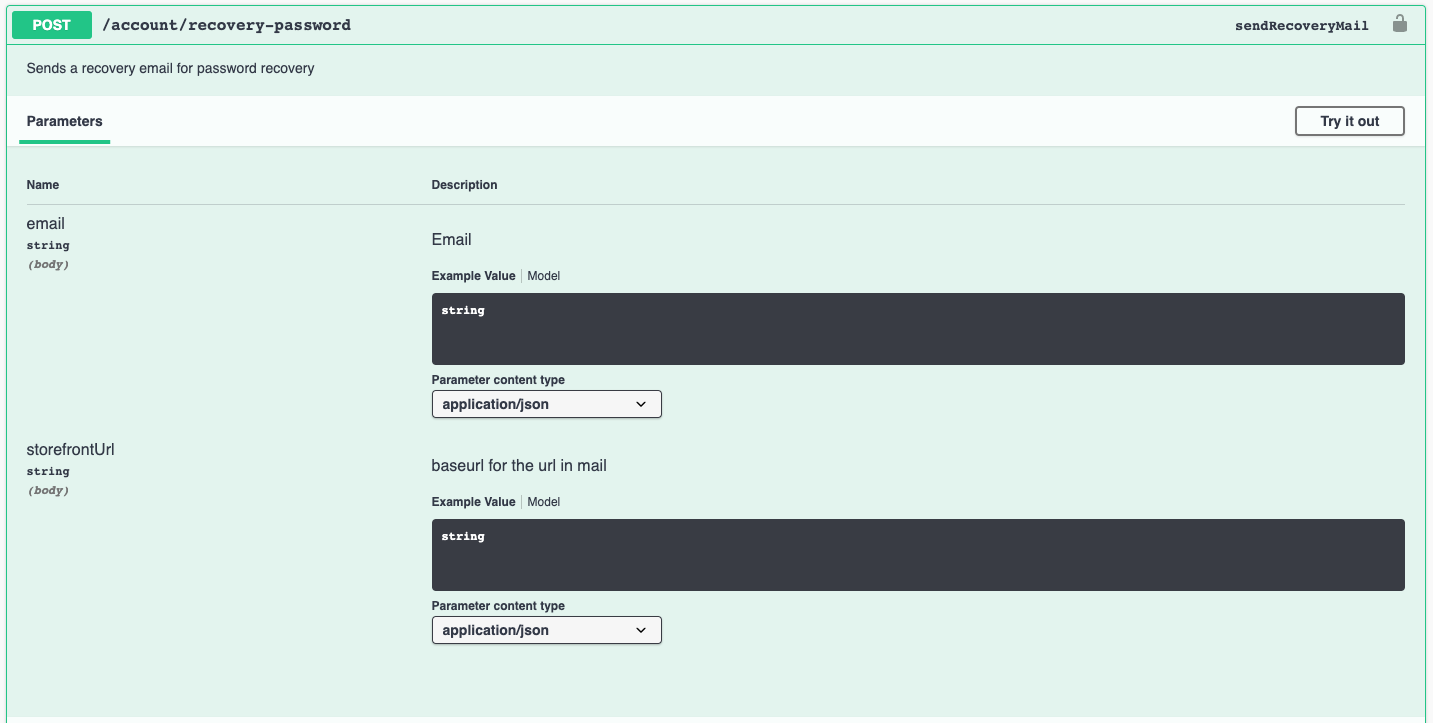 Create API for starting password reset flow in SW · Issue #268 · vuestorefront/shopware-pwa · GitHub
