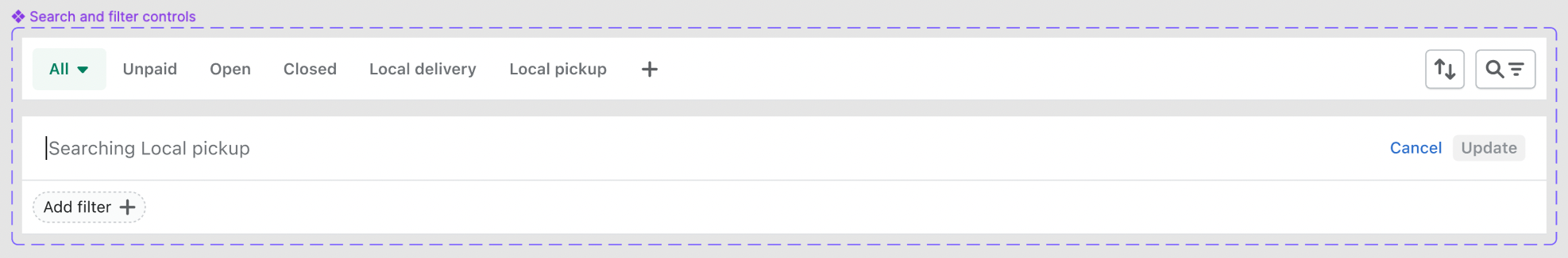 Index filtering & search [NEW] · Issue #7356 · Shopify/polaris · GitHub