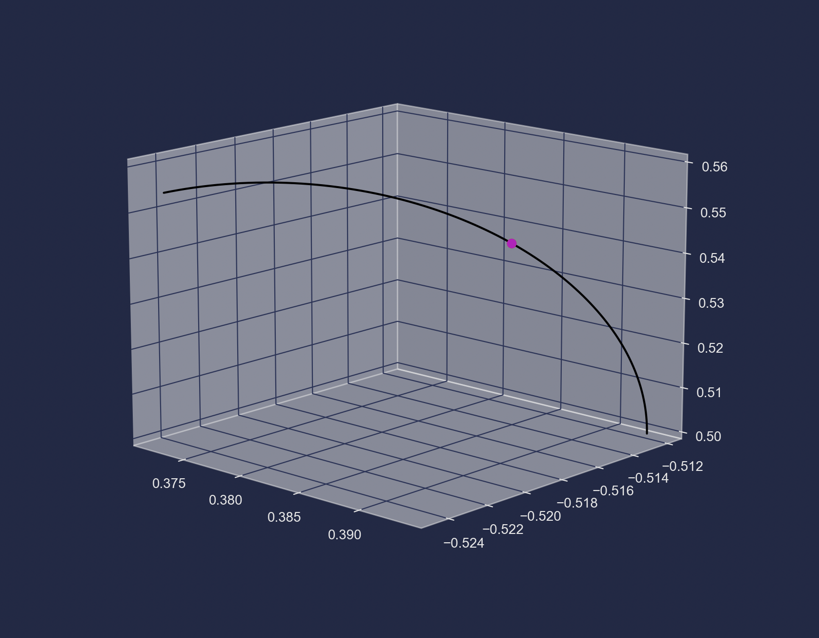 BSplinecurve3D - point at abscissa different of curvature function · Issue #729 · Dessia-tech ...