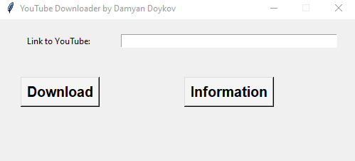 GitHub - Damyanmd/youtube-downloader