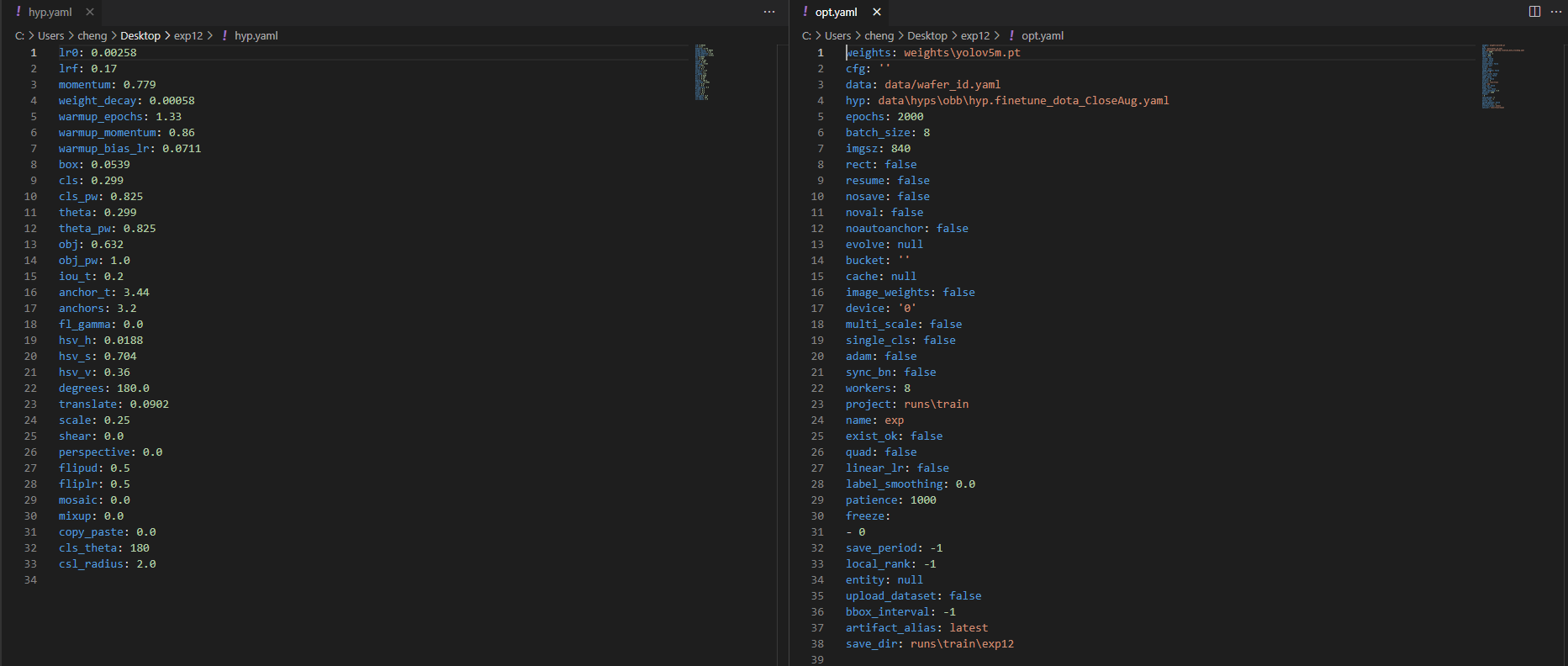 在自制数据集上训练和验证的一些问题 · Issue #448 · hukaixuan19970627/yolov5_obb · GitHub