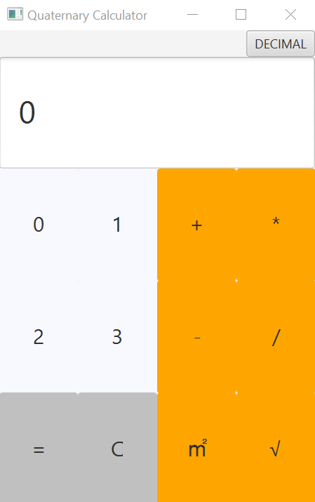 GitHub - wesley-kring/Quaternary-Calculator-Group10