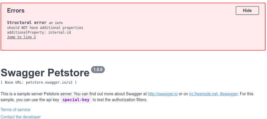Display Errorswarnings On Dynamic Api Generation · Issue 6469 · Swagger Apiswagger Ui · Github
