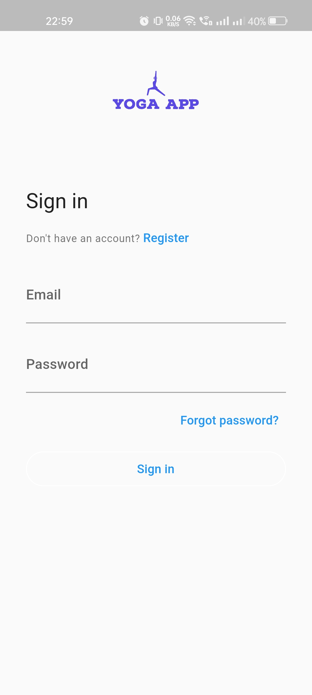 GitHub - Souradeep1101/Yoga-App: A simple app for streaming and ...
